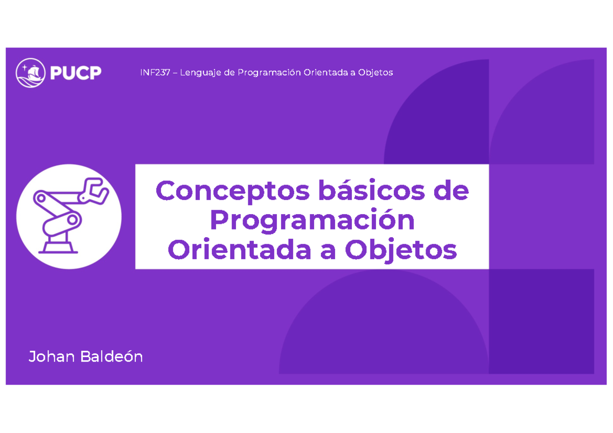 INF237-06M1-Sesión04 - Conceptos básicos de Programación Orientada a ...