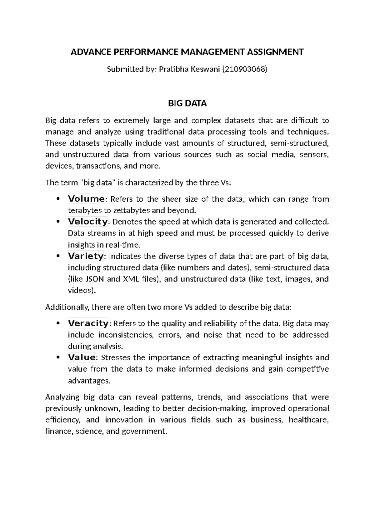 Advanced Performance Management - Pratibha Keswani - ADVANCE ...