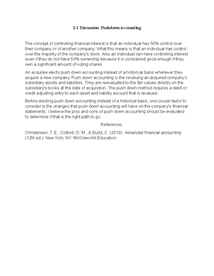 ACC 405 Module 2-1 Assignment - Module 2-1 Assignment Karli Kulp ACC ...