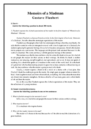 Litmosphere model Question paper - Litmosphere the world of literature ...