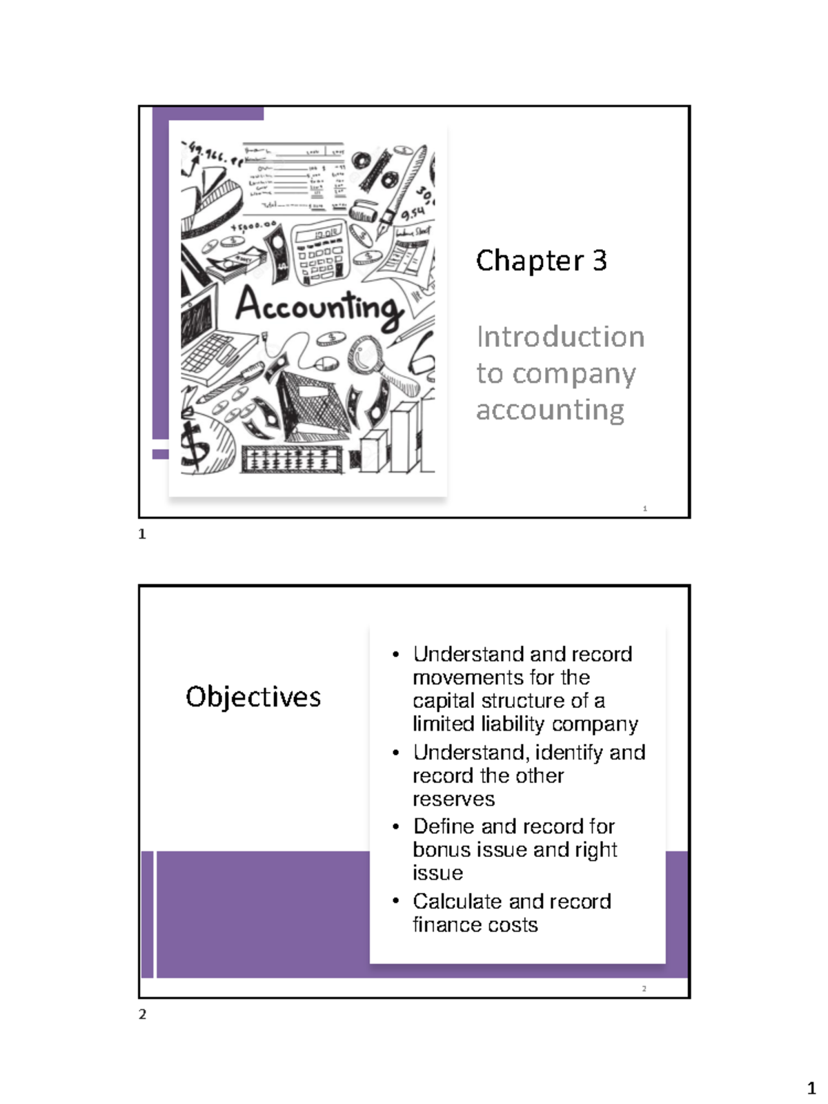 Chapter 3 Introduction to company accounting S - Chapter 3 Introduction ...