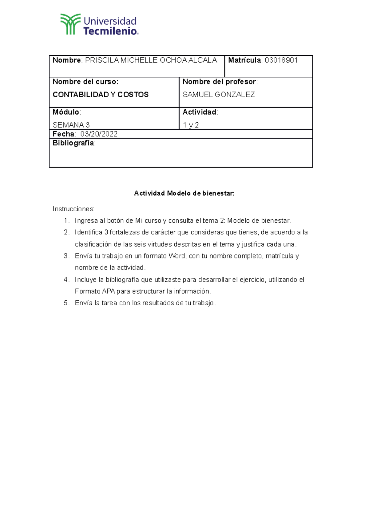 Semana 3 - weruiop.unytrvecvrbtnymu,o.,imkujnyhbtgvrfced - Nombre ...