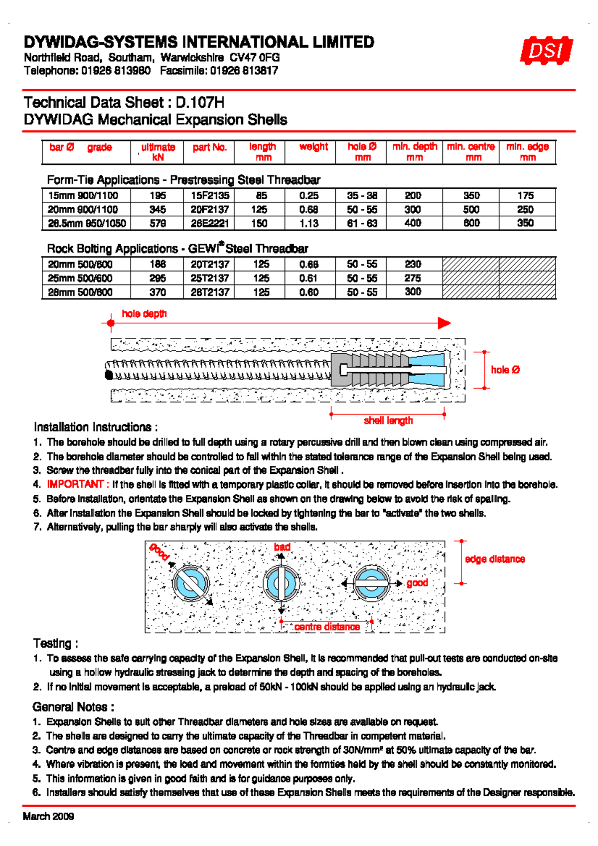 DSI Mechanical Expansion Shells.02 - EGT0 1P4 - Studocu