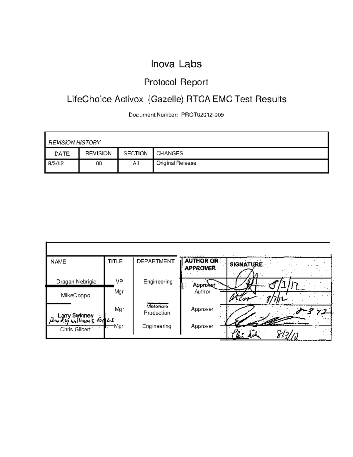 Inova lifechoice activox test results - Easa agency - lnova Labs ...