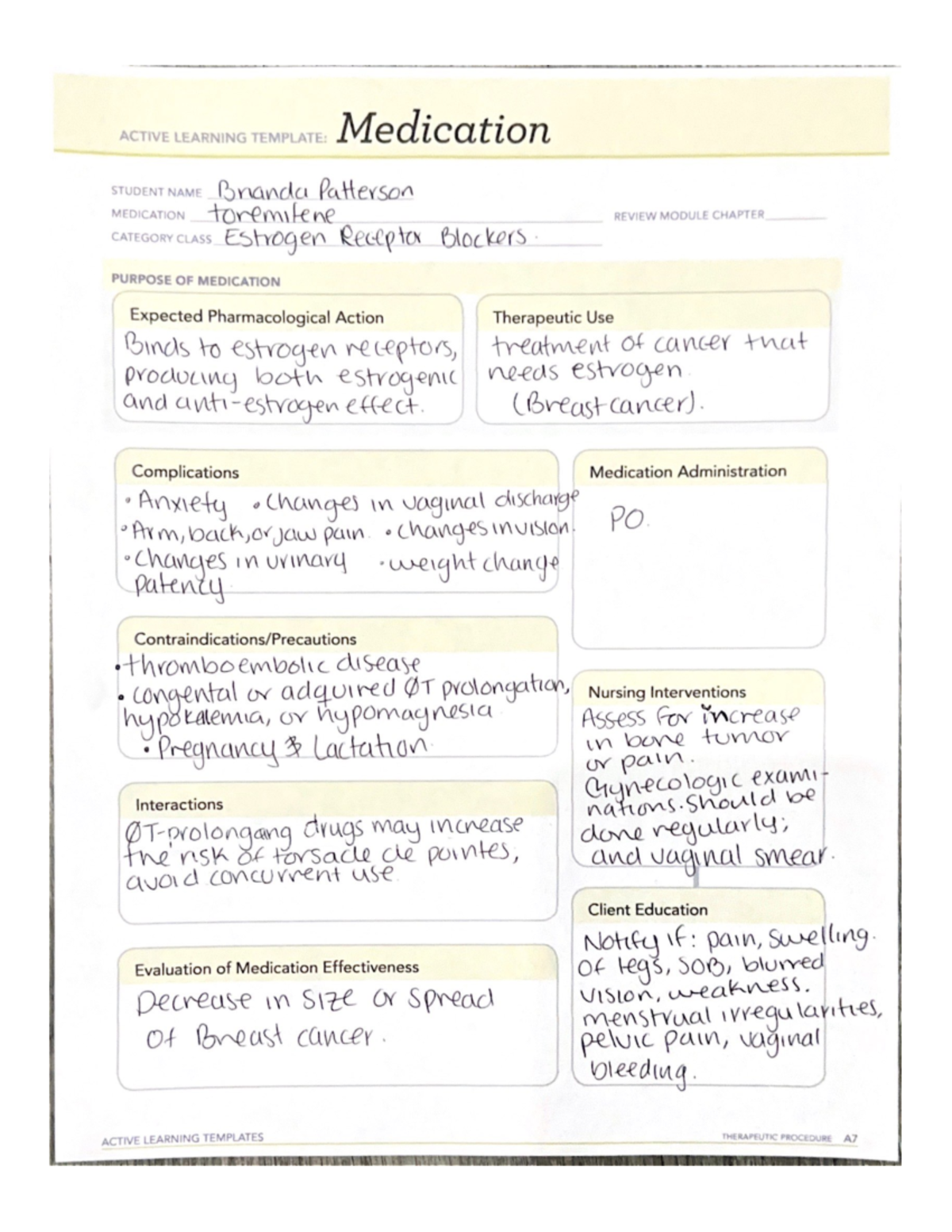 Medication cards clinicals - Nurs 211L - Studocu