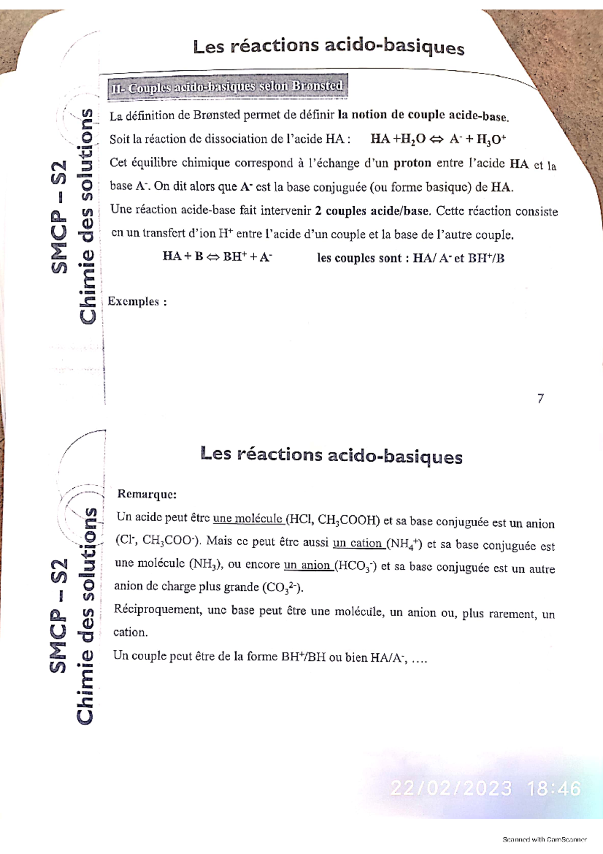 Chimie en solution partie 3 - Studocu