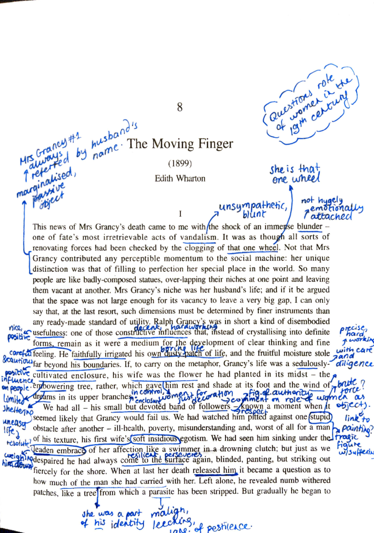 Edith Wharton – The Moving Finger - l~41-~ ~~l ~J b'. f~~I 8 ~ '.S bo ...