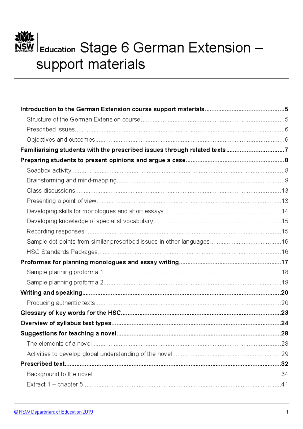 German-extension-materials - Stage 6 German Extension – Introduction to ...