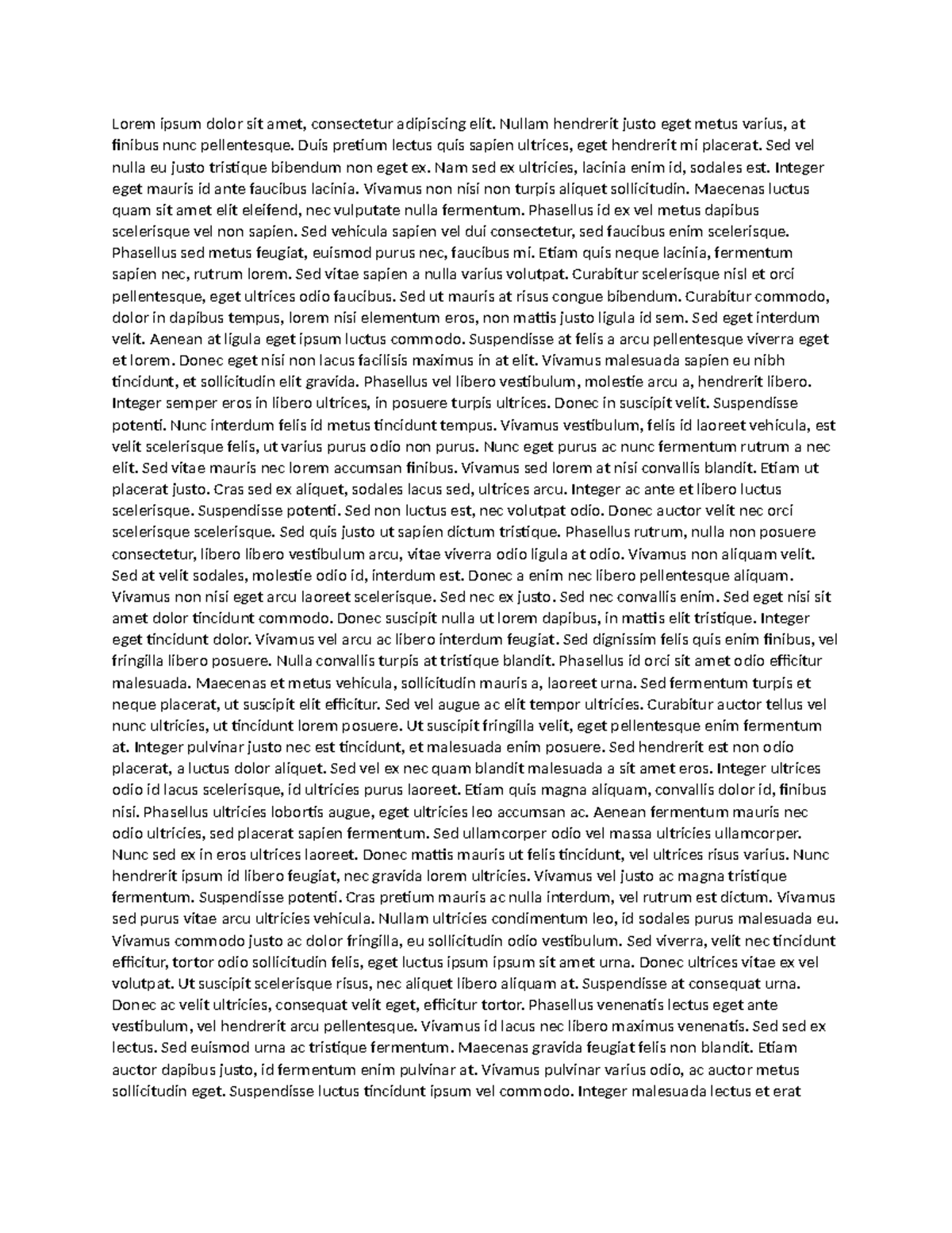 Test - Lorem ipsum dolor sit amet, consectetur adipiscing elit. Nullam ...