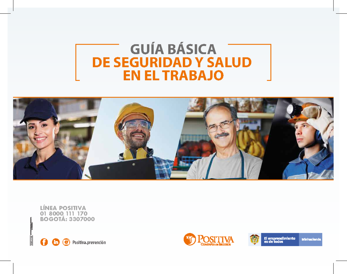 Guia-basica-sst - GUIA BASICA PARA IMPLEMENTACION DE SGSST - GUÍA BÁSICA DE SEGURIDAD Y SALUD EN ...