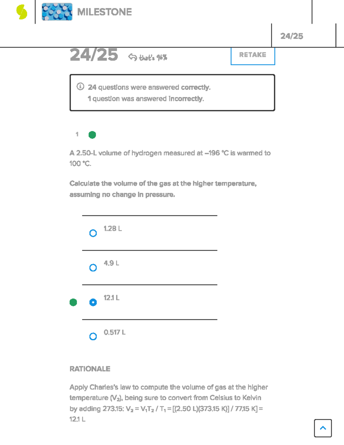 Sophia Intro Chemistry Milestone Final - CHE 101 - Studocu