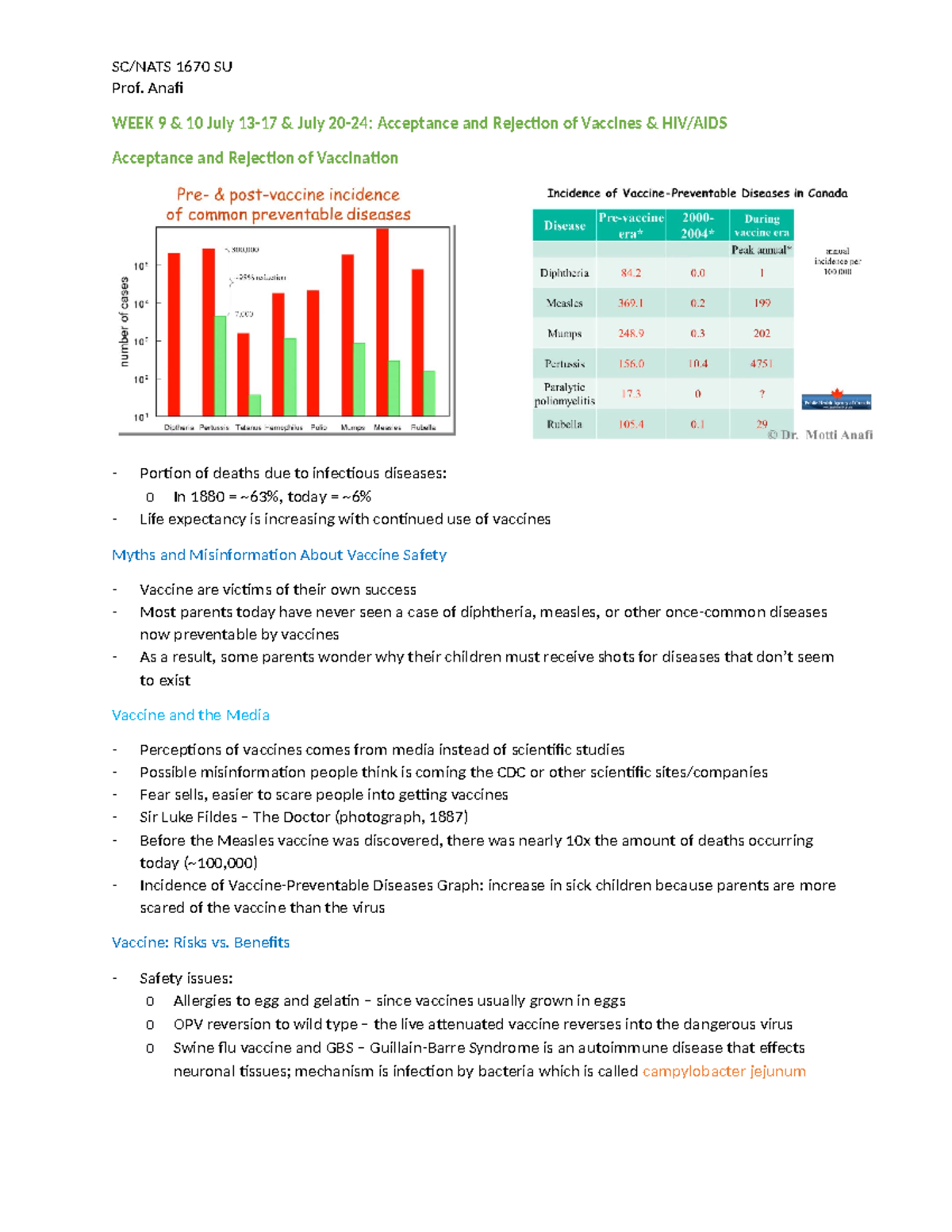 NATS 1670 9 10 - test - Prof. Anaf WEEK 9 & 10 July 13-17 & July 20-24 ...