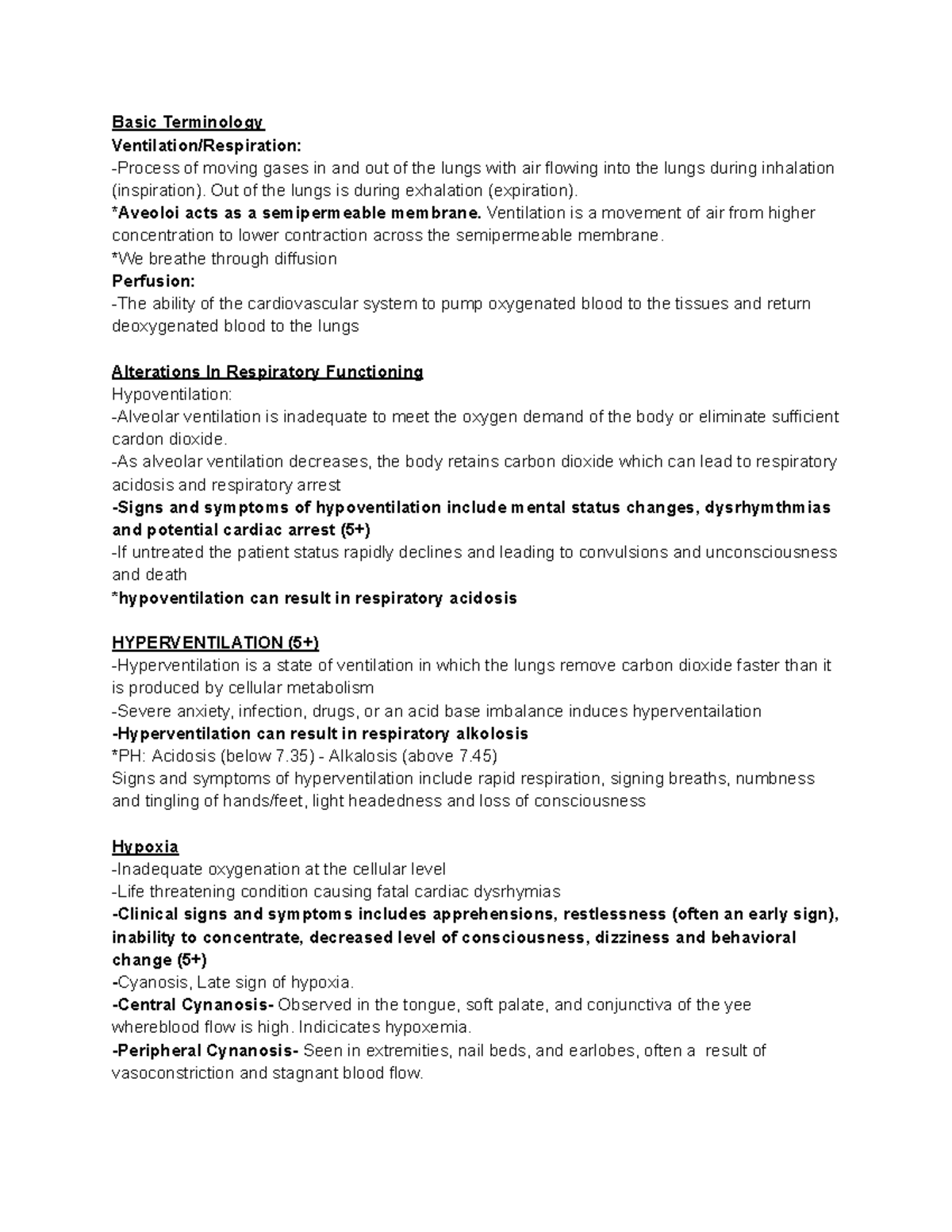 Chapter 41 - See the above Title. - Basic Terminology Ventilation ...