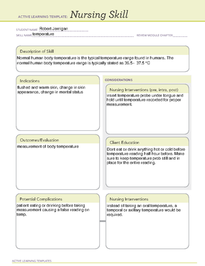 Orthostatic hypotension template - ACTIVE LEARNING TEMPLATES System ...