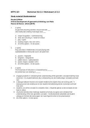 Mfpc 221 LU 3 Combined - Worksheet 3 with answers - MFPC 221 Worksheet ...