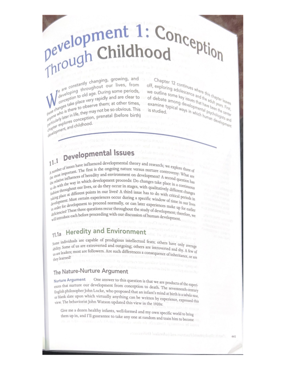 The origins of psychology chapter 11 pages 441-464 - Children 1 ...