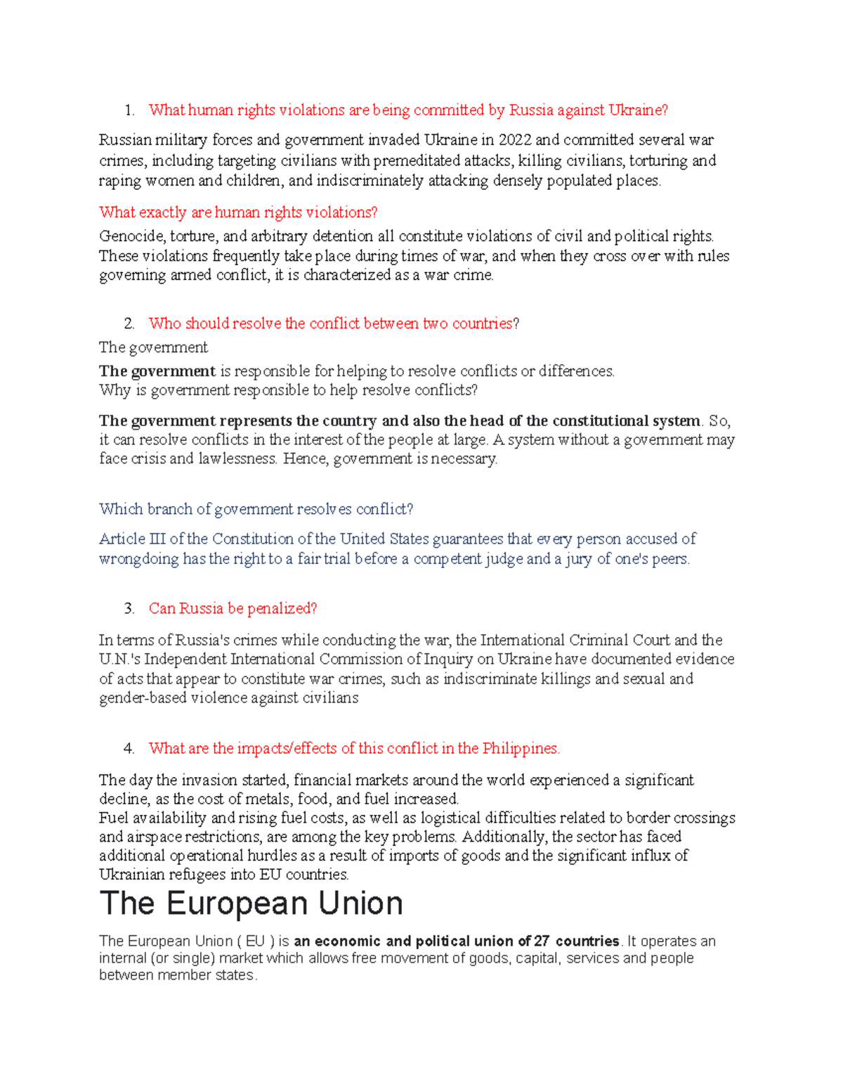 What human rights are being violated in Russia - What human rights ...