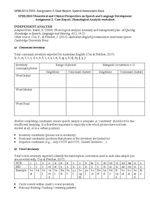 HCE chart for printing - PHONEMIC SYMBOLS OF AUSTRALIAN ENGLISH The HCE ...