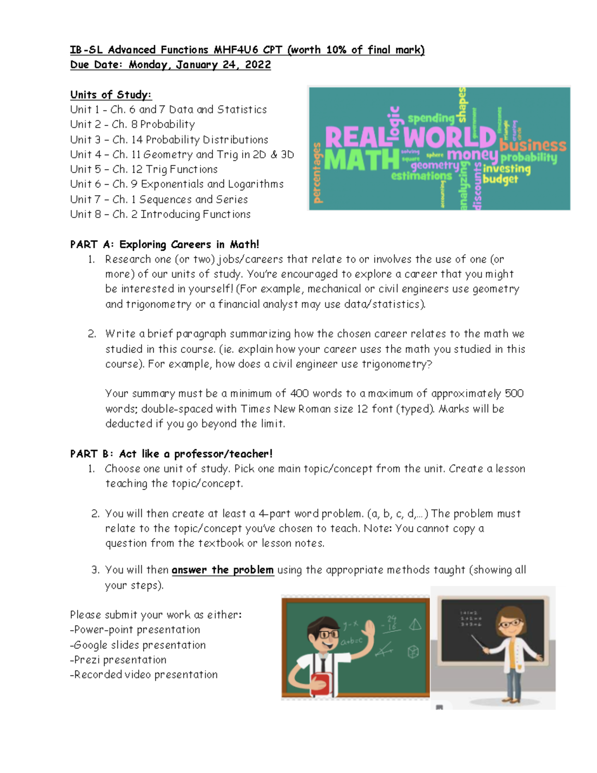 MHF4U6 CPT S1 2021-22 - idk - IB-SL Advanced Functions MHF4U6 CPT ...