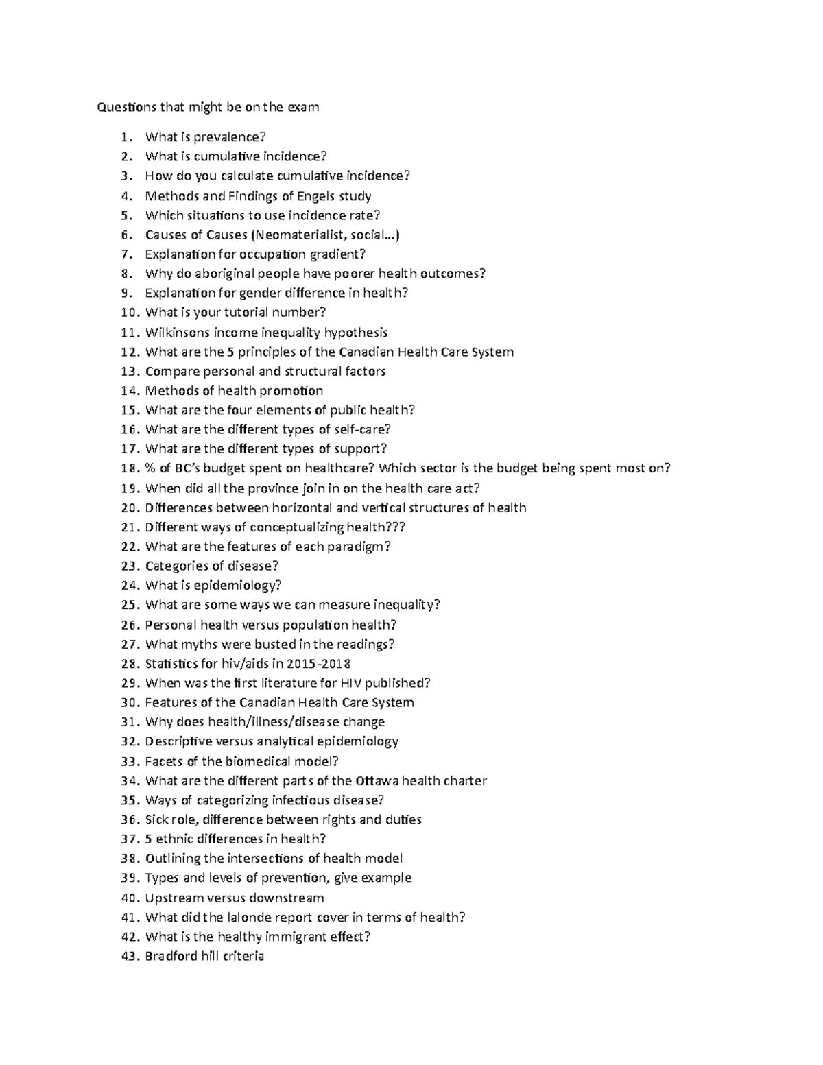 Final Exam Potential Questions Questions That Might Be On The Exam final-exam-potential-questions-questions-that-might-be-on-the-exam