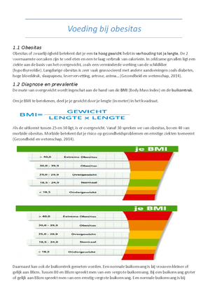 Vragen Voeding - Obesitas Bereken je eigen BMI en beoordeel. 27 ...