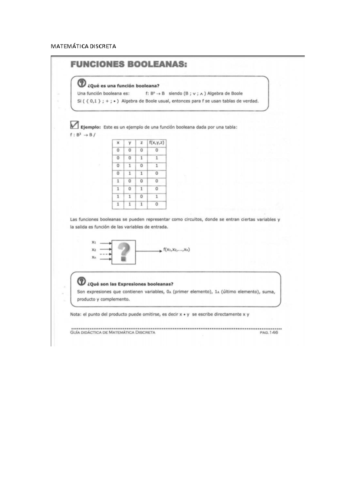 Matemática Discreta afianzando conceptos - MATEMÁTICA DISCRETA - Studocu