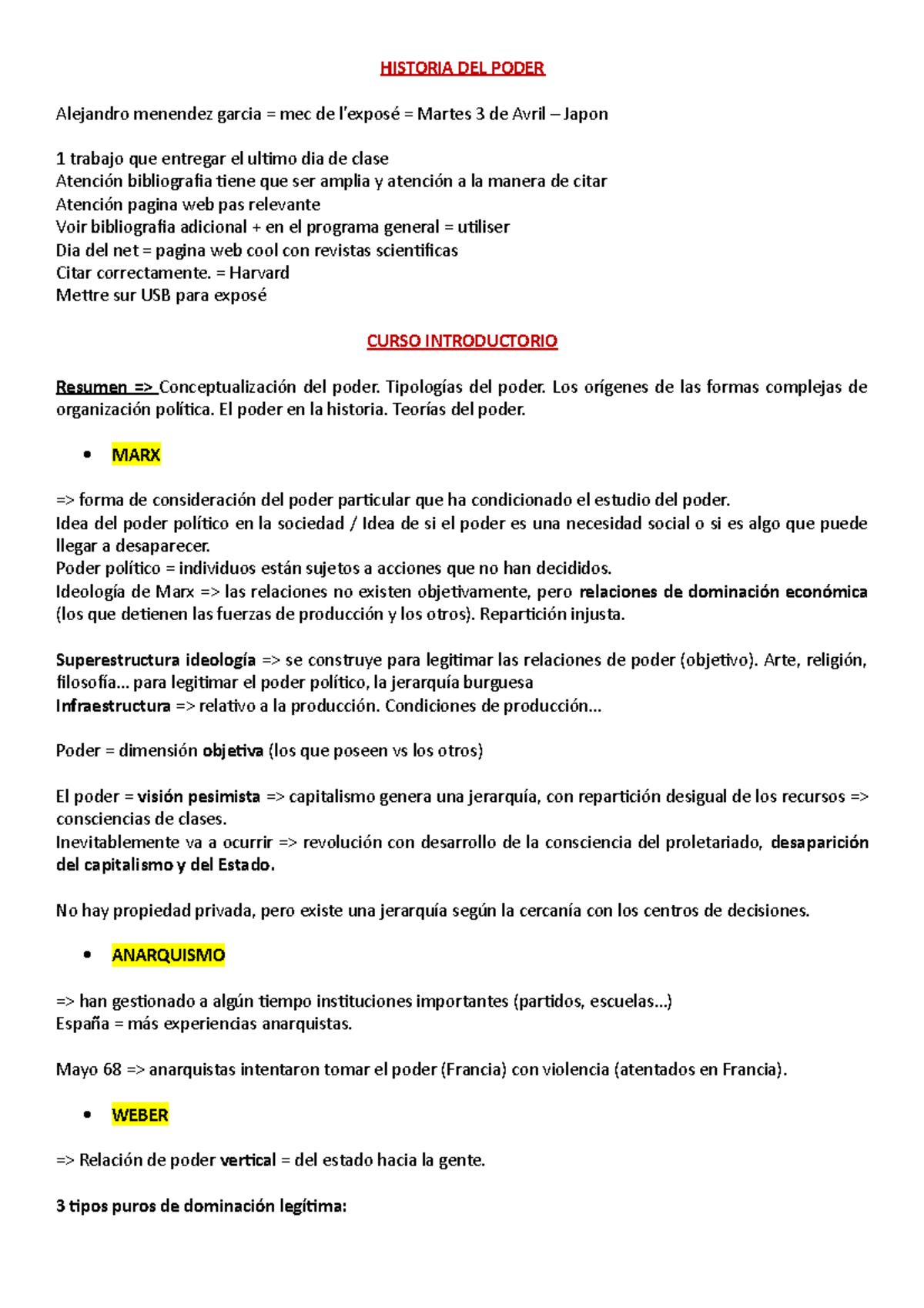 Historia del Poder-2 - Apuntes 1,5, segundo - HISTORIA DEL PODER ...