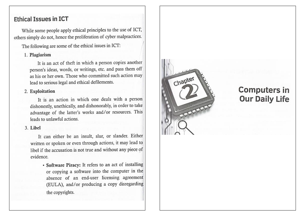 Batch-2-Reporters - About understanding the self - Ethical Issues in ICT While some people apply ...