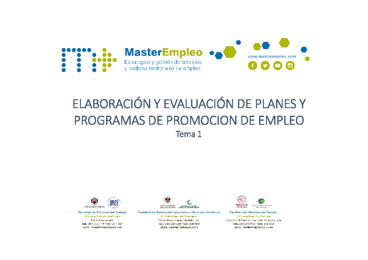 Elaboración Y Evaluación De Planes Y Program ElaboraciÓn Y EvaluaciÓn 7923