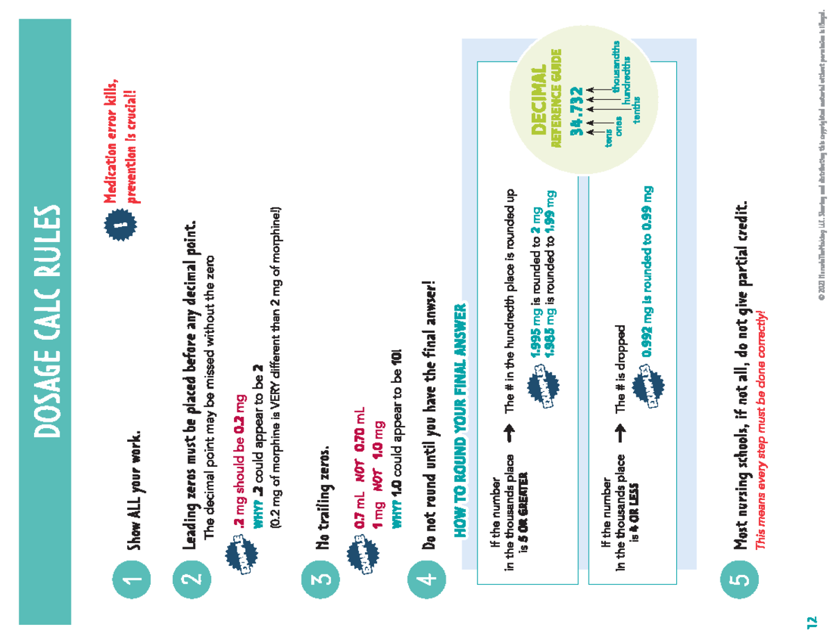 Calculationcheat sheets - 0001 - Studocu