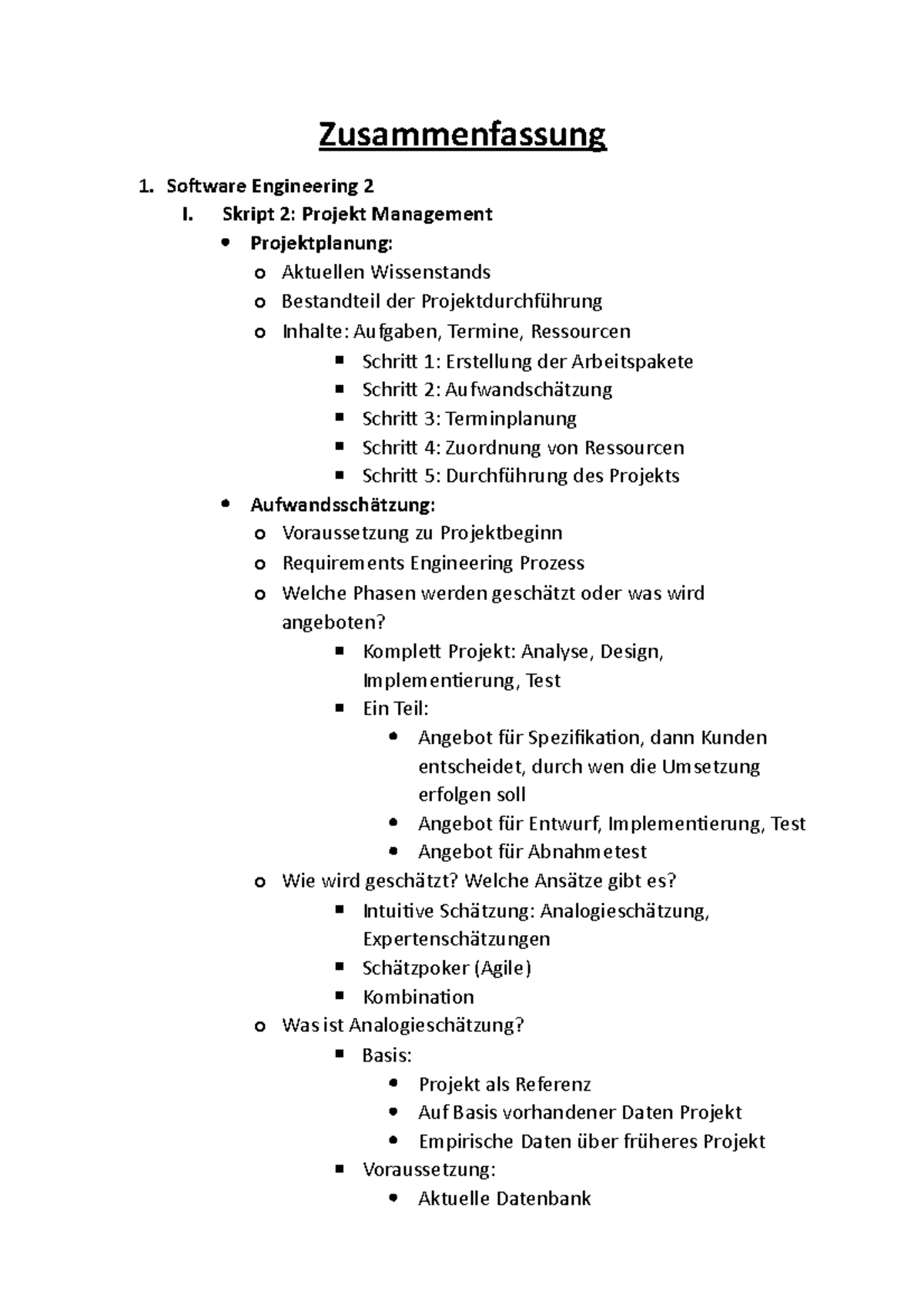 Zusammenfassung - Embedded system Engineering - Zusammenfassung 1 ...
