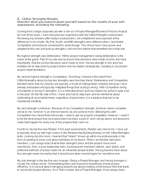 D30 Task 2 - it leadership foundations task 2 passed first attempt - D ...