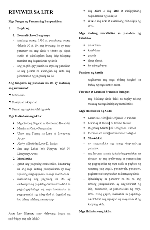 ANG Kalupi - Maikling kwento - ANG KALUPI Benjamin Pascual Mataaas na ...
