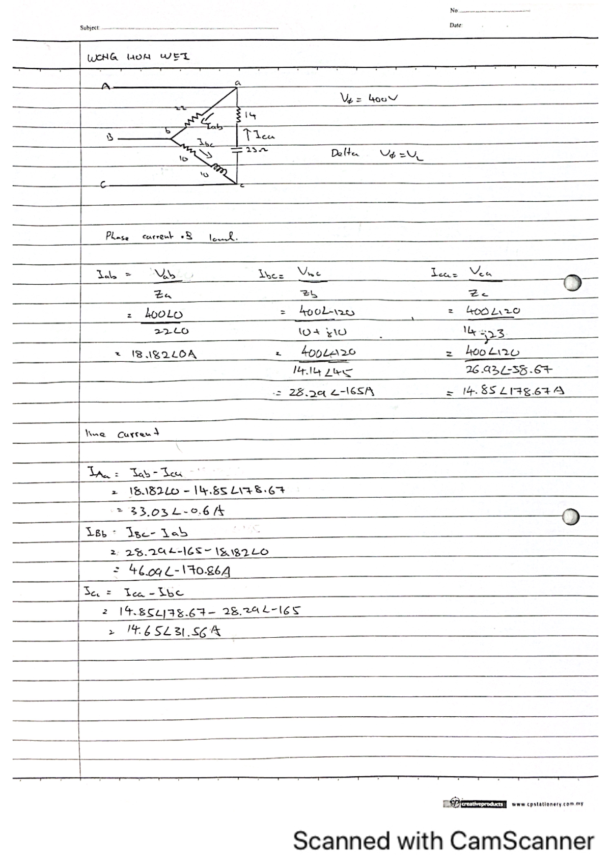 Power system calculation - Electrical Engineering - Studocu