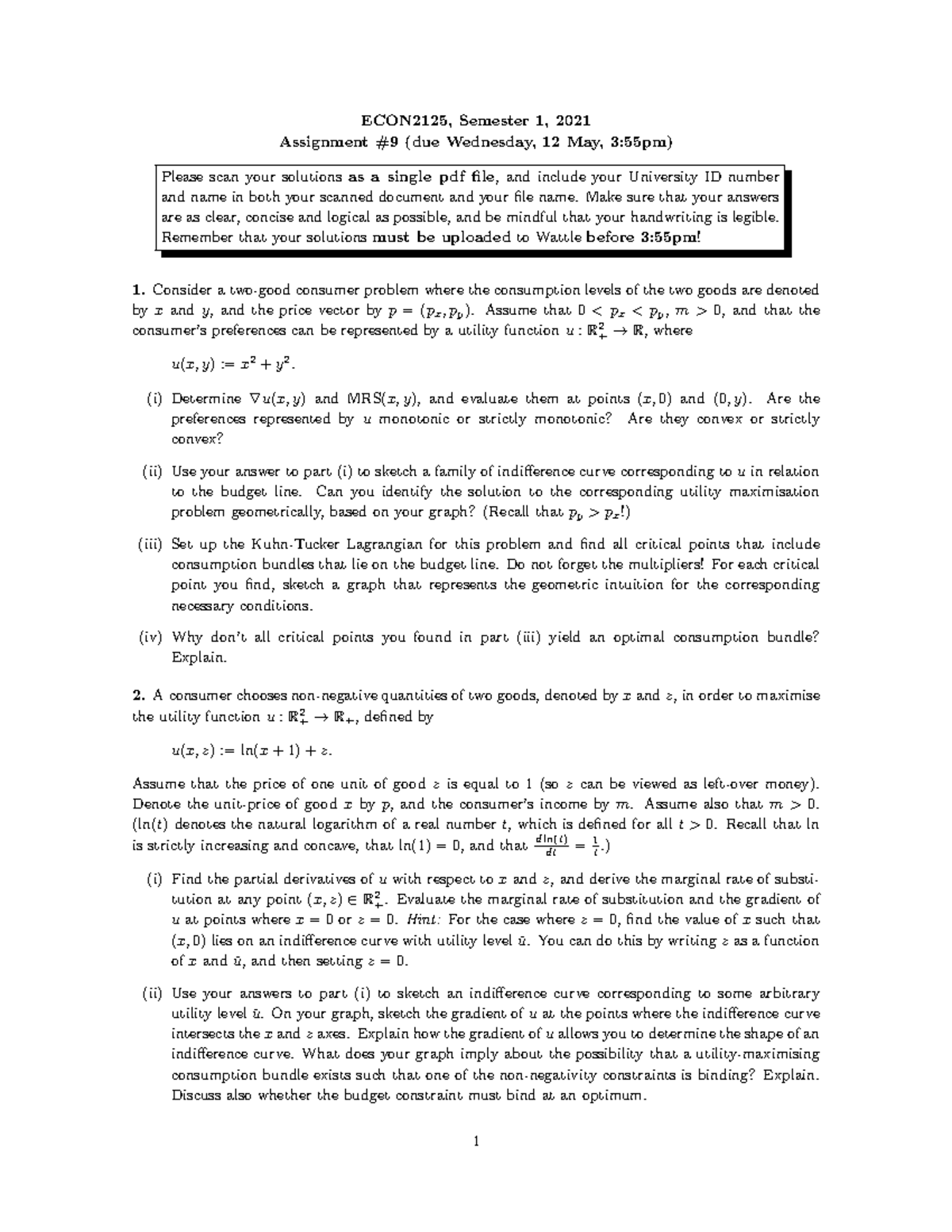 2125 T9 - tutorial 9tutorial 9tutorial 9tutorial 9tutorial 9tutorial ...