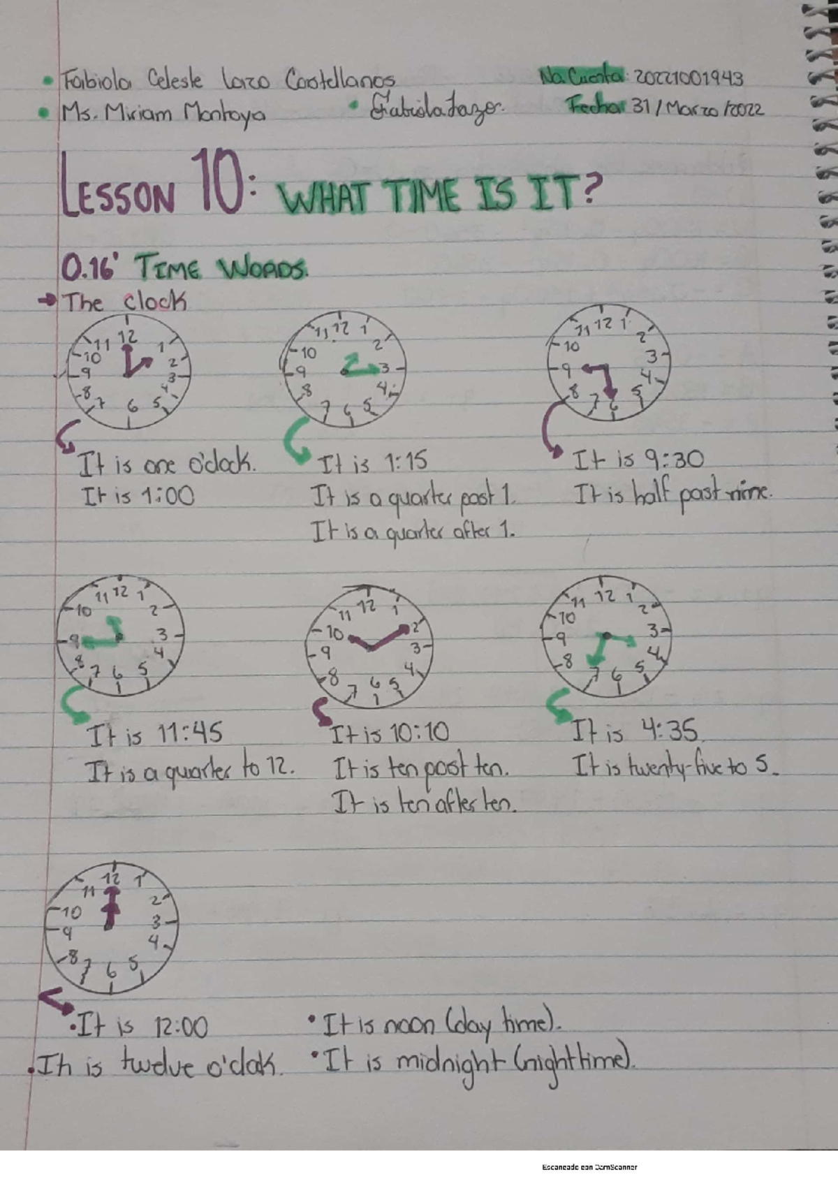 Lazo Fabiola U3T2a37 - ingles l - UNAH - Studocu