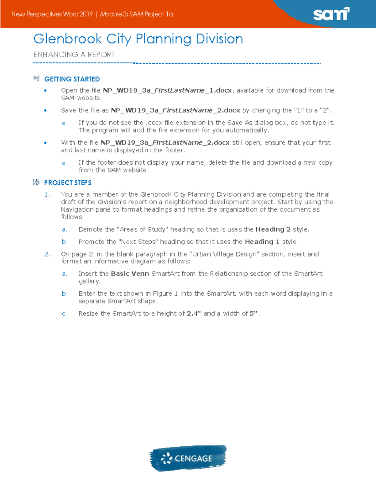 Instructions NP WD19 3a - Glenbrook City Planning Division ENHANCING A ...