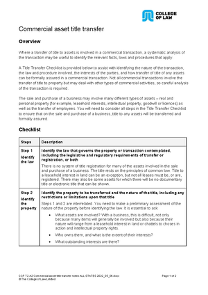 CCP T2 A2 HV Freight with additional information QLD 2022 10 05 - - Studocu