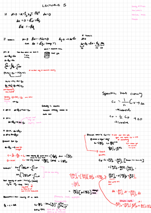 Lecture 3 - notes - 1st Law of Thermodynamics LECTURE 3 work by q ...