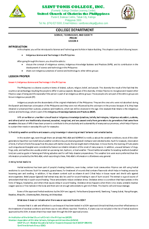 Banghay Aralin sa Filipino 2 - Republic of the Philippines Department ...