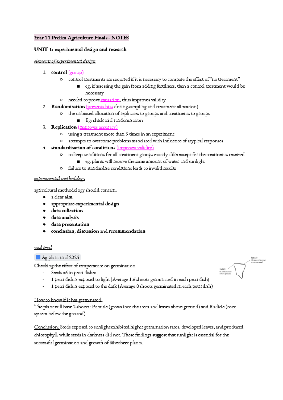 Ag notes y10 - hihihihi - Year 11 Prelim Agriculture Finals - NOTES ...