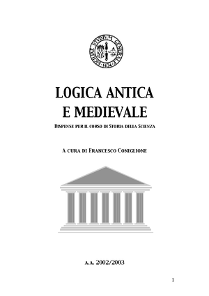 Testo Semplificato DI Storia Della Filosofia Antica ...