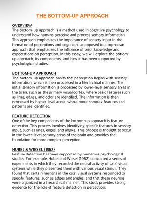 Notes: Atavistic Form Theory - 8675 - Studocu