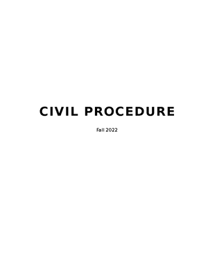 CIV PRO Flowchart overall - JURISDICTION 2: SU BJECT- M AT T ER JU R I ...