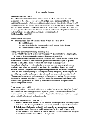 Stalking profiles - Lecture notes 6 - Stalking profiles u Rejected ...