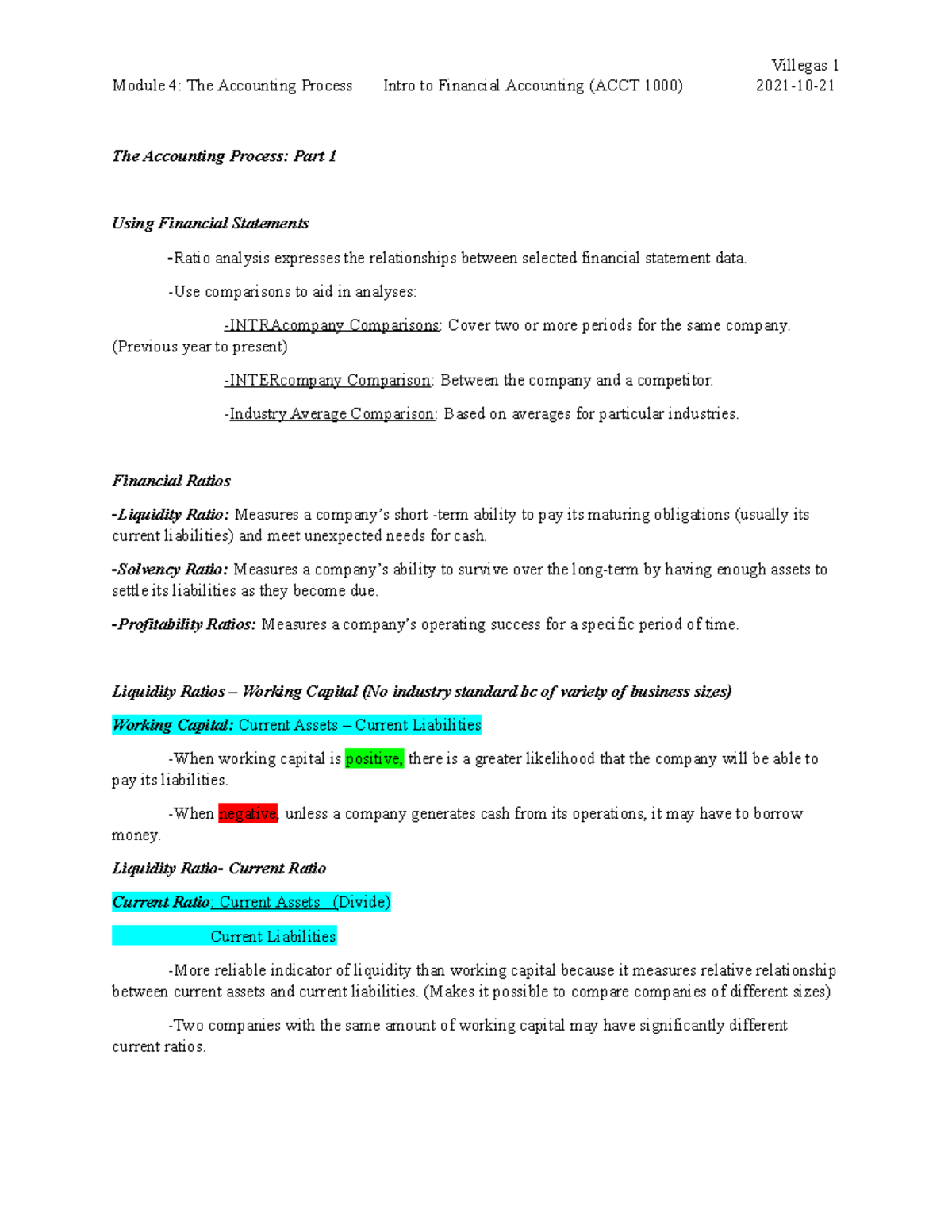 Module 4 Part 1 and 2 notes - 1000 - Studocu