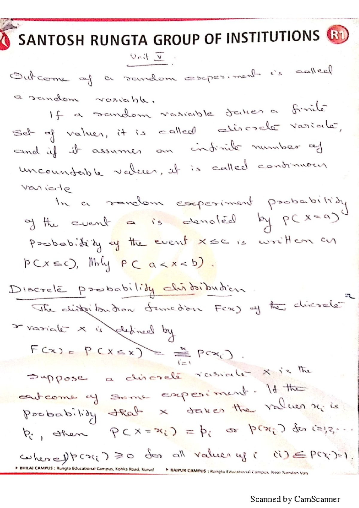 Unit 5 - Unit 5 - B.Tech civil - Studocu