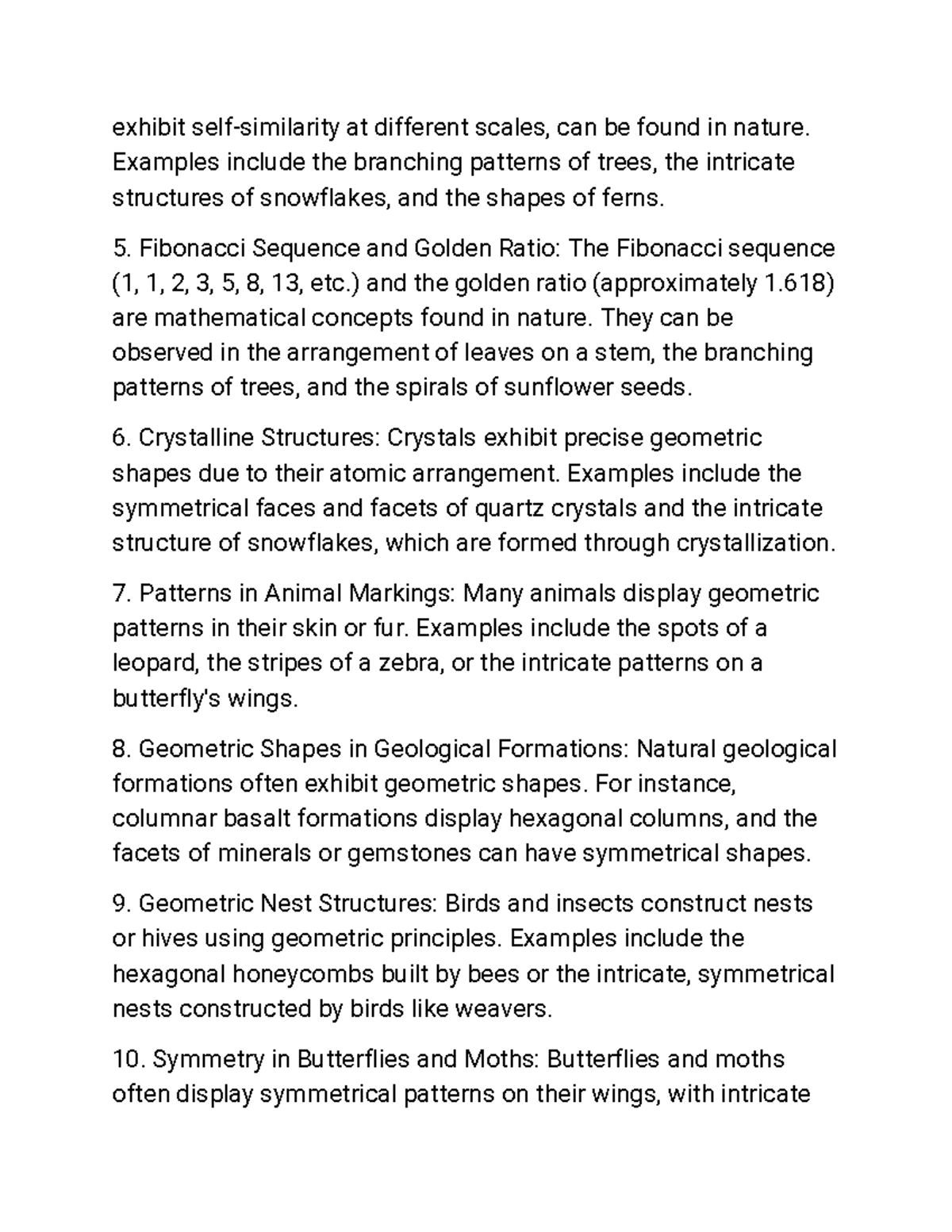 Introduction to Geometry-10 - exhibit self-similarity at different ...