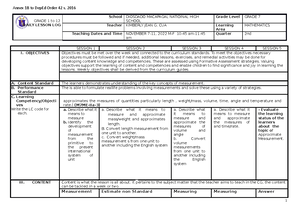 DLL MATH 9 Q3 - mathematics 9 - i DETAILED LESSON PLANS IN MATHEMATICS ...