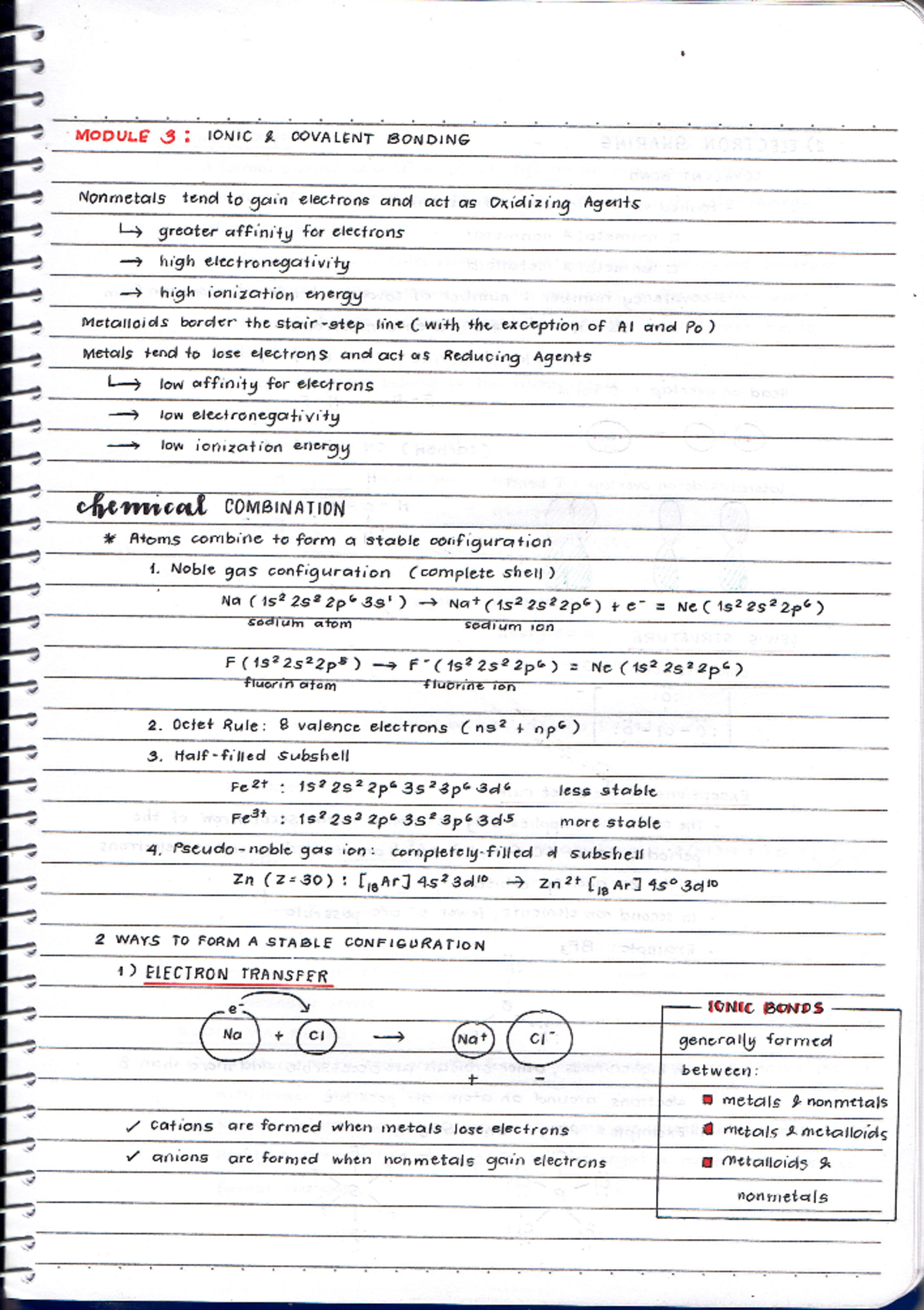 Module 3 - Ionic & Covalent Bonding, Properties of Covalent Bonds, and ...